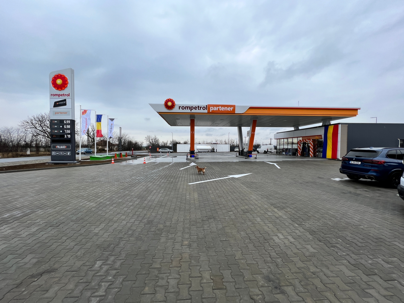 Statie Rompetrol Corabia - Proiect Benzinarie